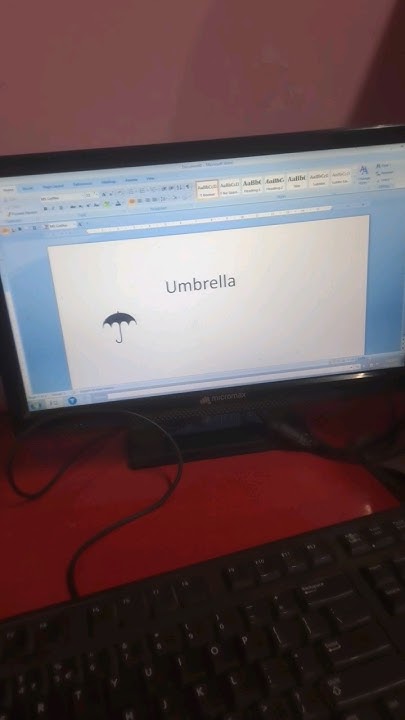 Ms Word Umbrella Symbol π Shorts Ytshorts Windows Tech Tricks Youtube