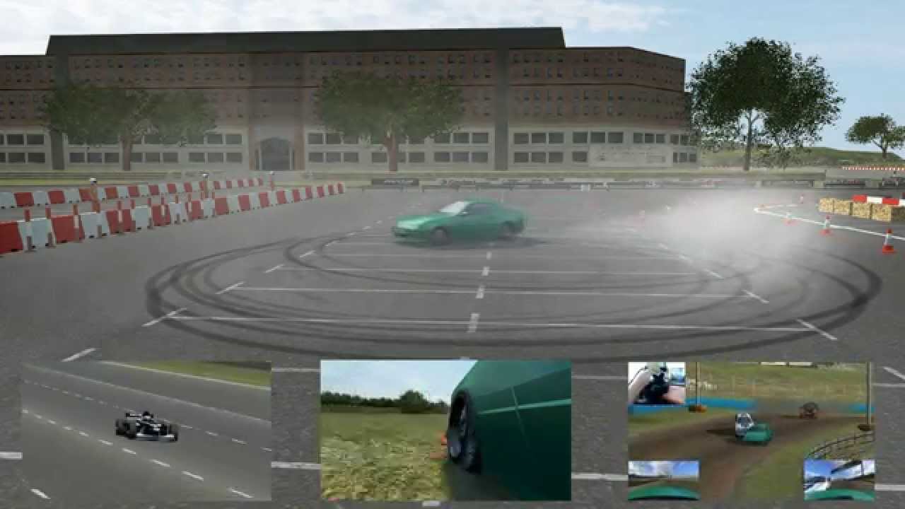 LFS FormulaD Long Beach track Layout Drift - YouTube