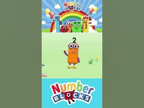 Numberblocks World - Meet Numberblock Two and Learn How to Trace the Number Two #numberblocks 2 ...
