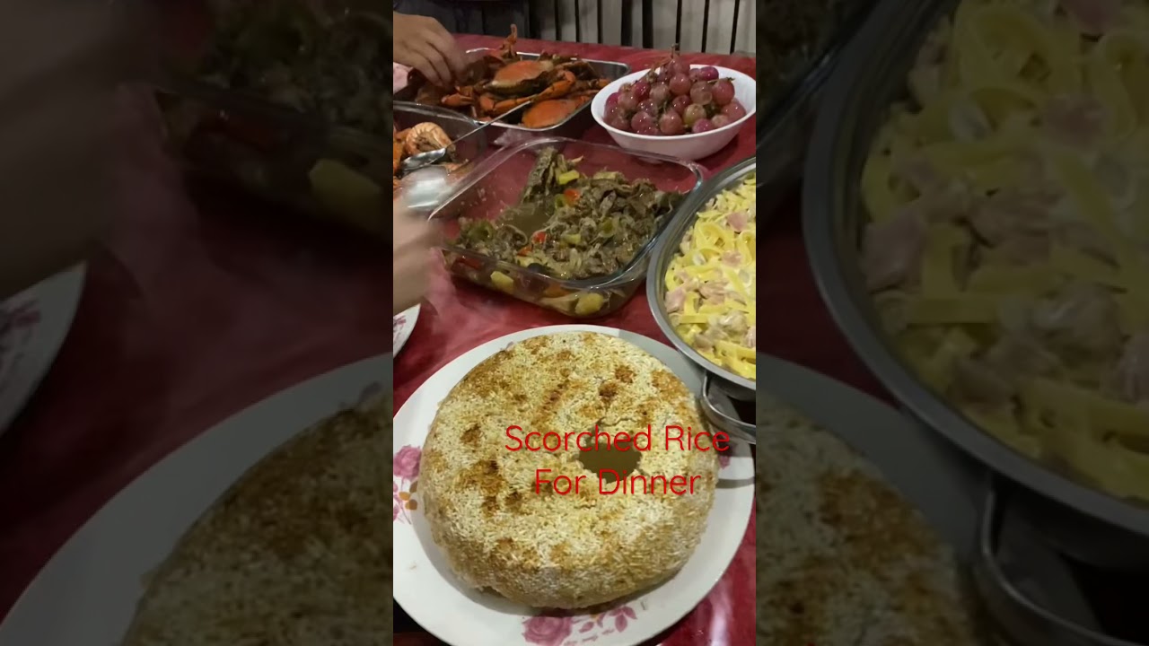 Scorched Rice for Dinner + Dukot! - YouTube