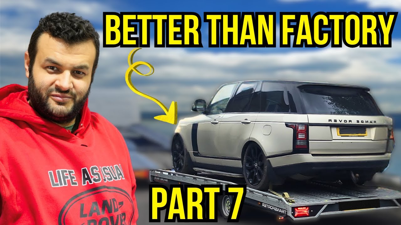 REBUILDING MY BROKEN DAMAGED RANGE ROVER THAT WAS VANDALISED - YouTube