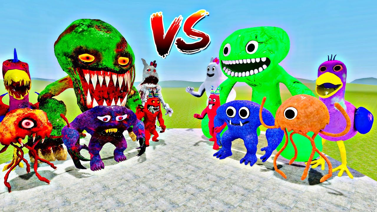 GARTEN OF BAN BAN VS CURSED GARTEN OF BAN BAN In Garry's Mod! - YouTube