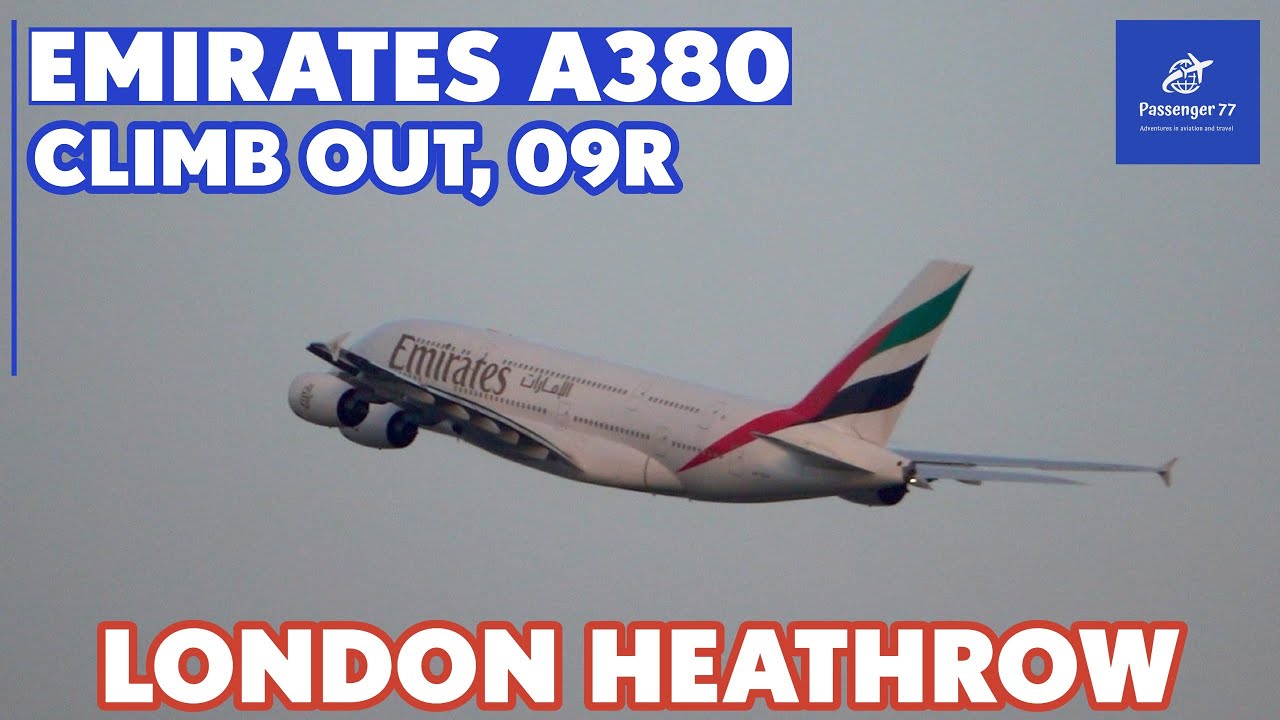 A380 CLIMB OUT - HEATHROW - YouTube