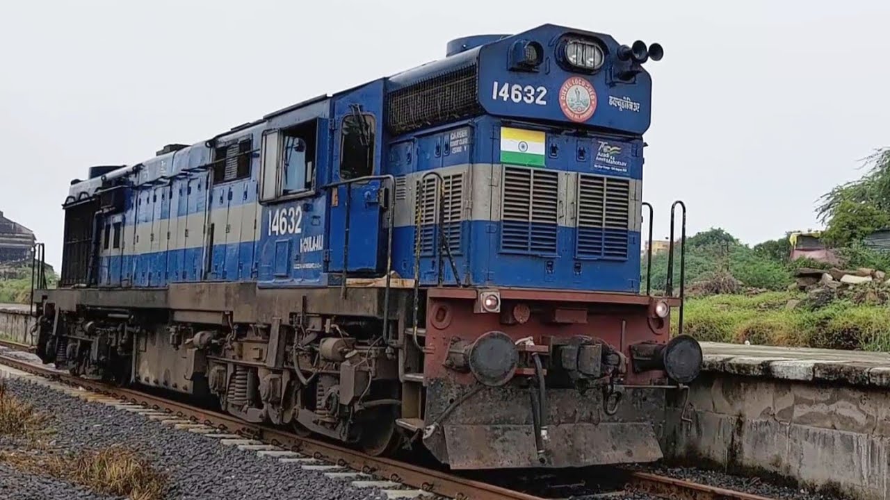 WDG3A Diesel Locomotive | Moula Ali Diesel Engine | Indian Railway ...