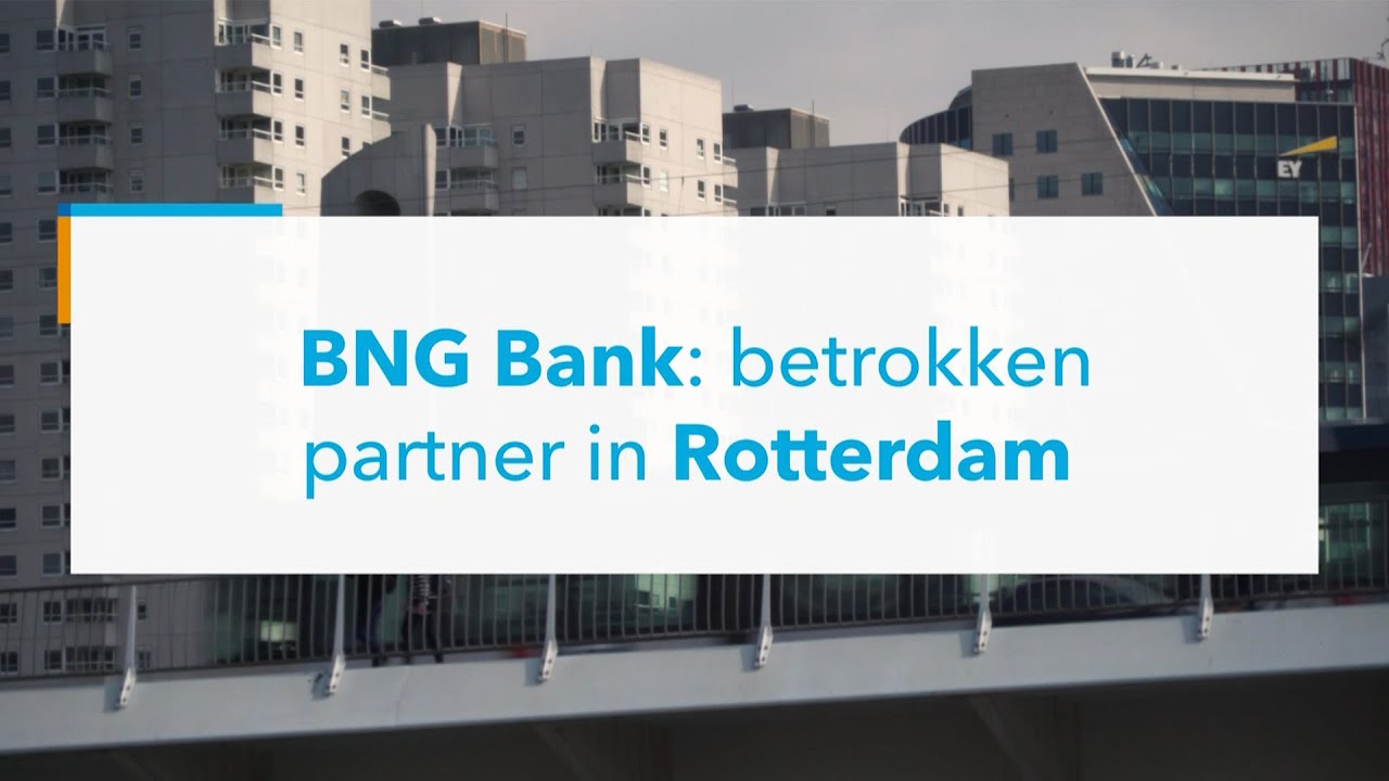 BNG Bank: betrokken partner in Rotterdam - YouTube