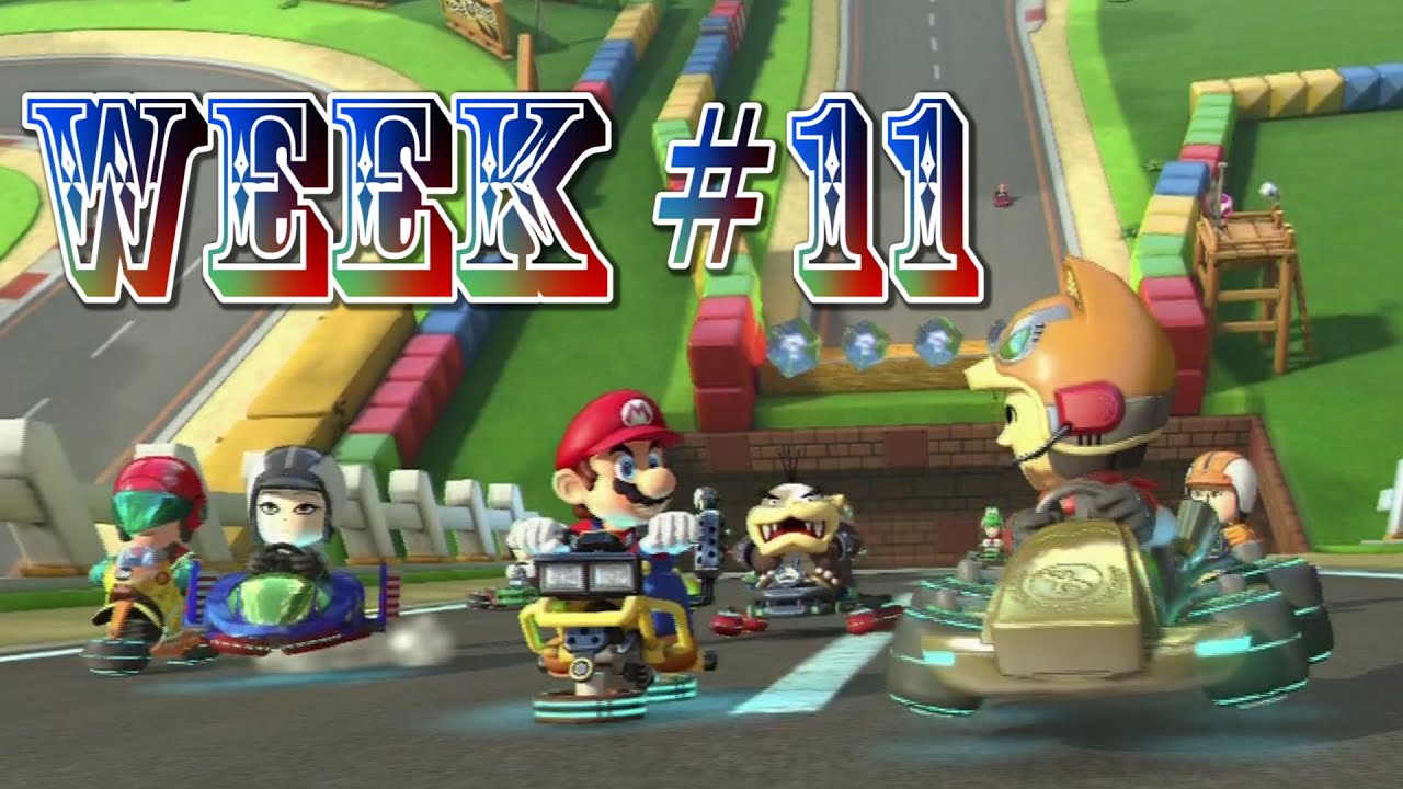Week 11 - Mankalor's Mario Kart 8 Tournament! - YouTube
