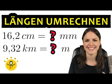 LÄNGEN umrechnen – Meter und Zentimeter, Längeneinheiten Tabelle
