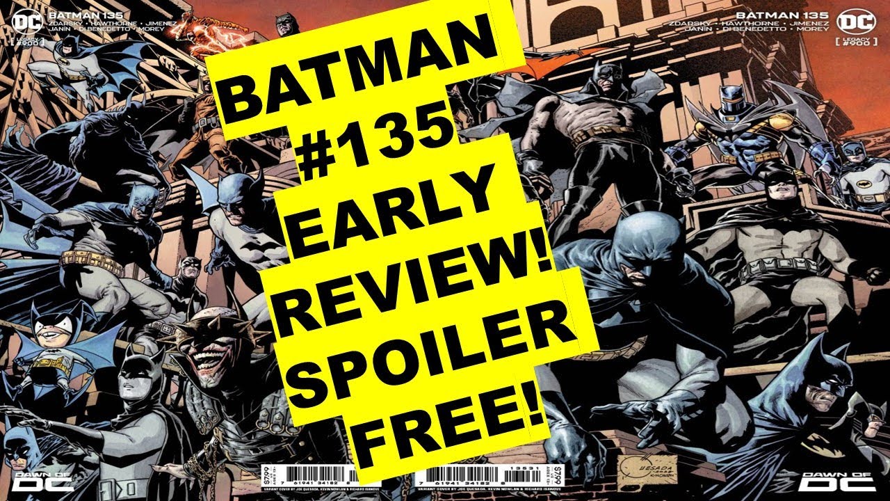 BATMAN #135 EARLY REVIEW! SPOILER FREE! - YouTube