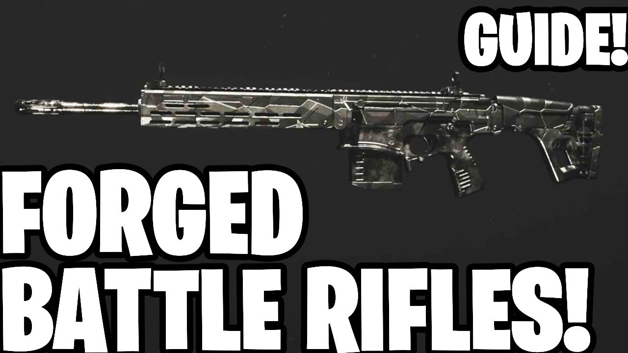 How To Unlock FORGED Battle Rifles FAST & EASY! Call OF Duty Modern ...