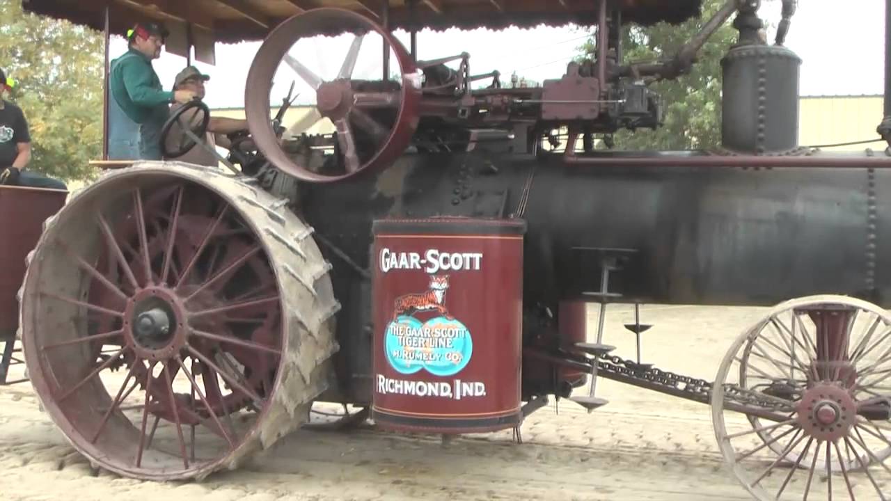 Gaar-Scott2steam tractors - YouTube