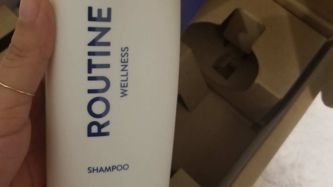 unboxing Routine Shampoo - YouTube