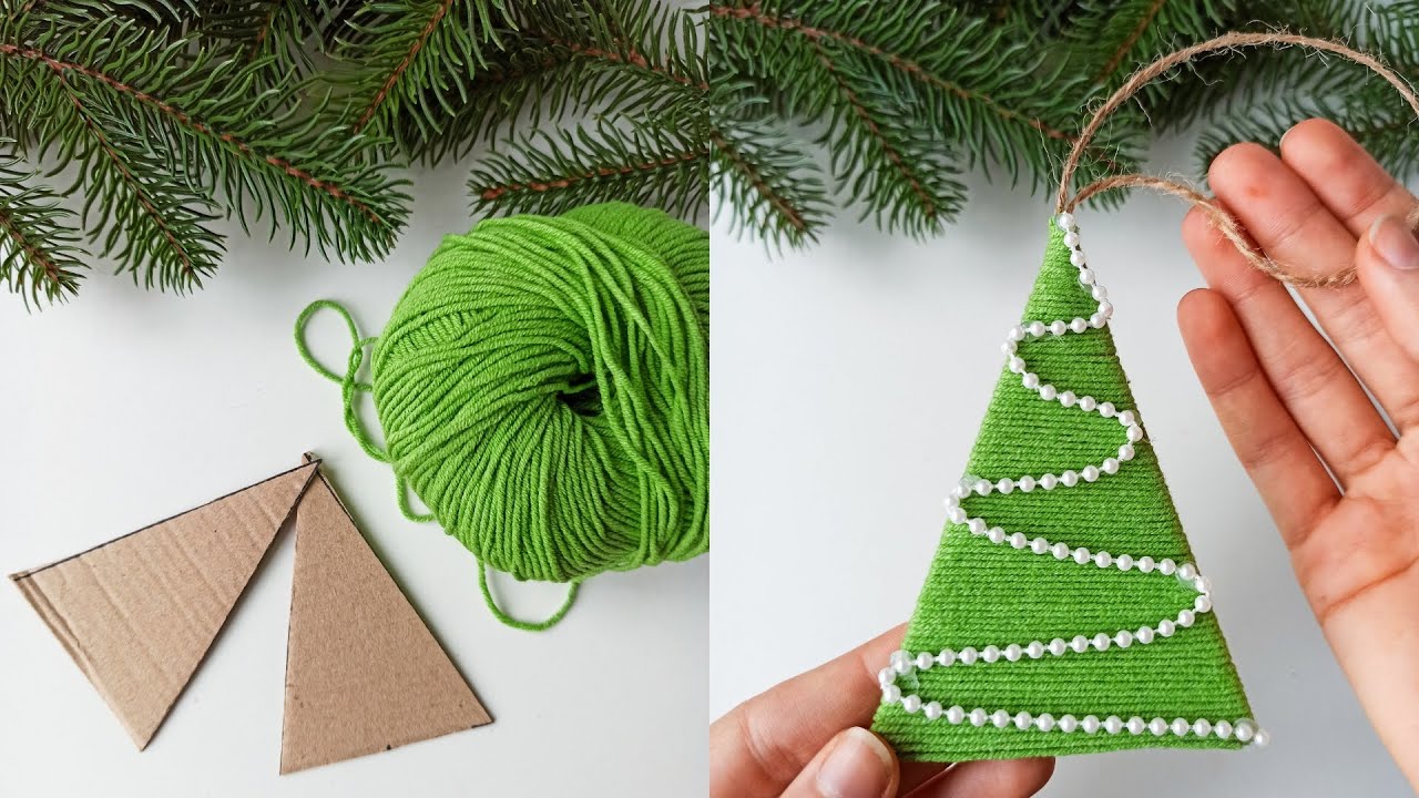 DIY Christmas decor | Christmas tree toys tutorial - YouTube