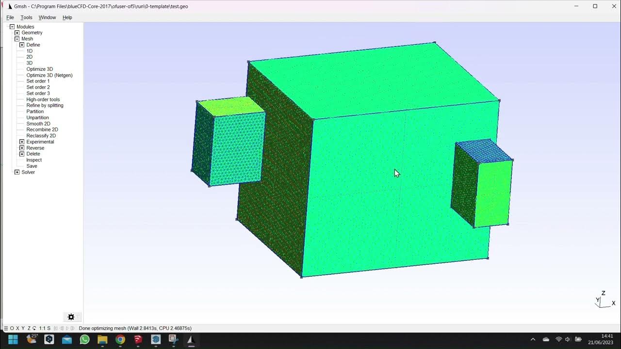 Tutorial Openfoam Natural Ventilation in A Room - YouTube