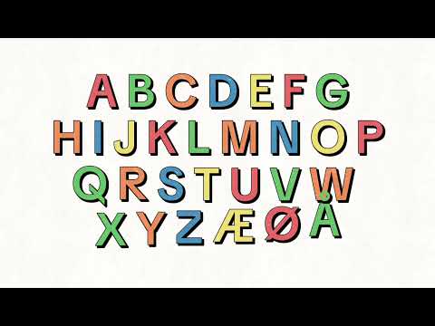 Norwegian Alphabet Song - YouTube