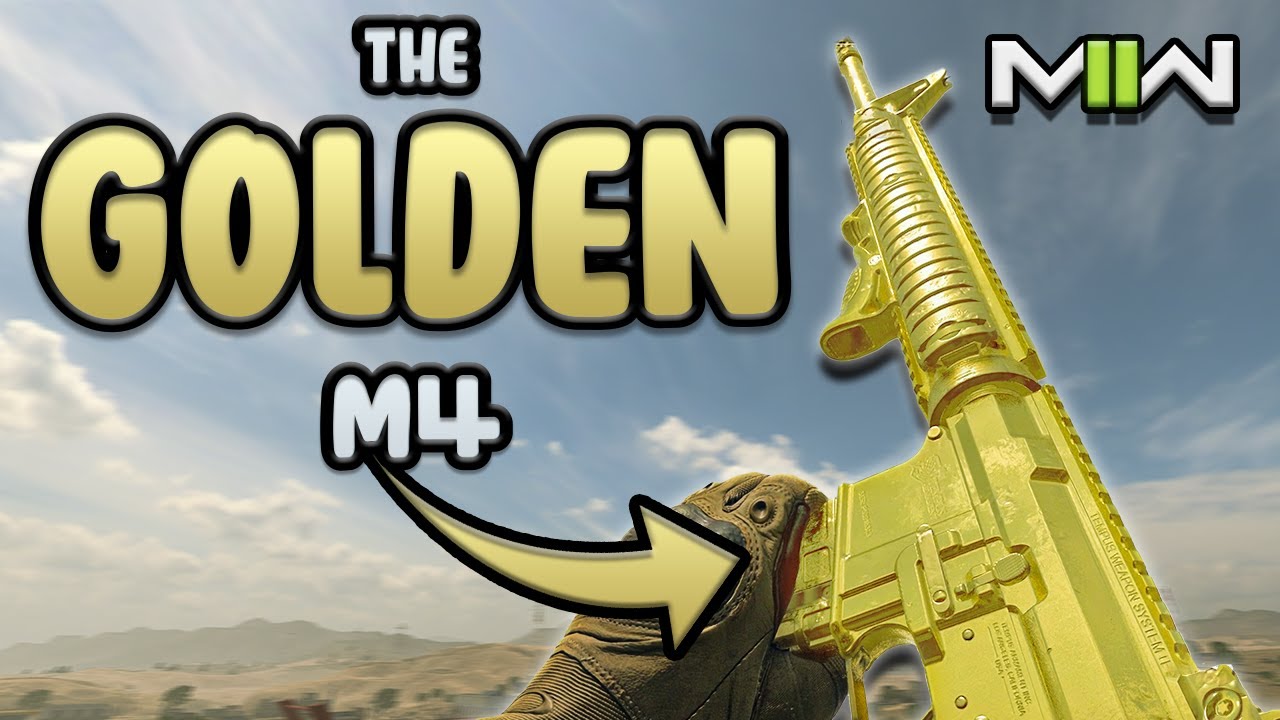 THE GOLDEN M4 - Road To Orion Camo - YouTube