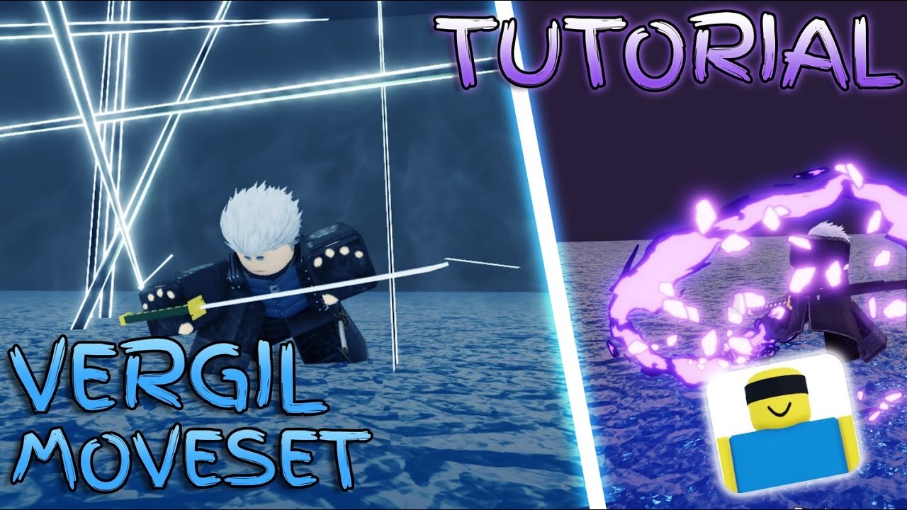 Vergil Moveset + Tutorial | Jujutsu Shenanigans (Skill Builder) - YouTube