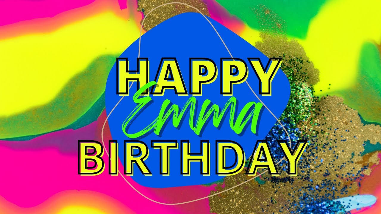 Happy Birthday Emma – Fun Birthday Song for Kids | Minkibo - YouTube