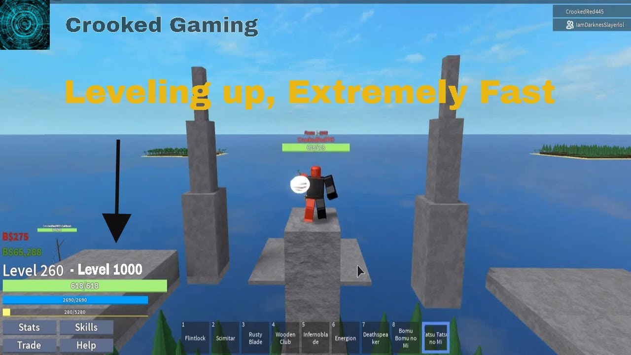 One Piece Open Seas - Roblox| How to Level up extremely Fast! - YouTube