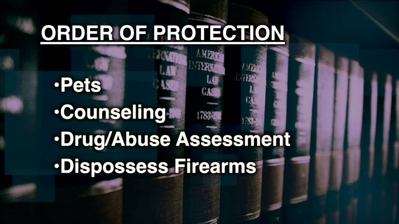 Orders of Protection - Part 1 - YouTube