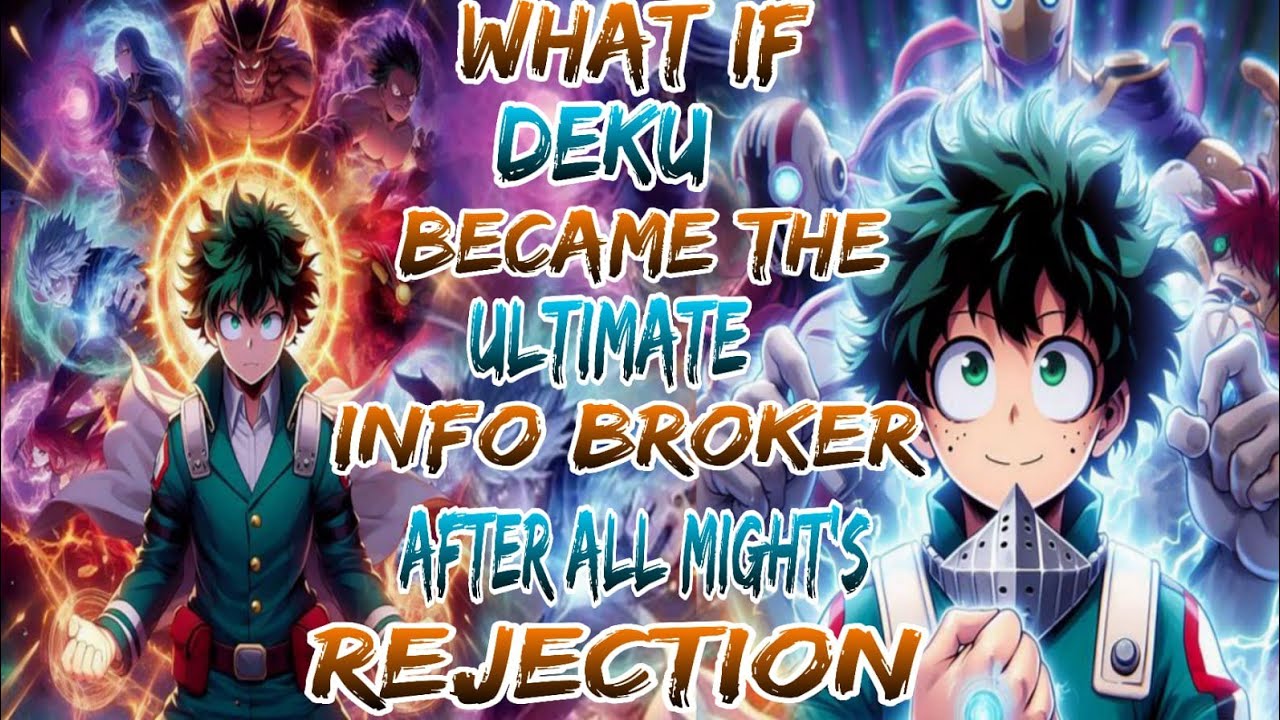 What If Deku Became the Ultimate Info Broker After All Might's ...