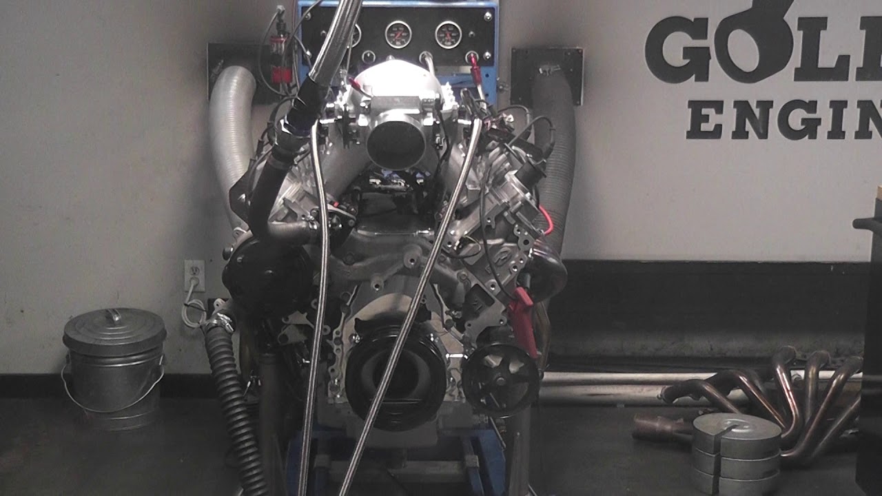 Golen Engine 416ci LT1 for Jack Smith - YouTube