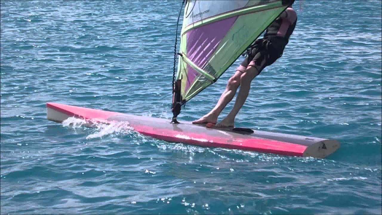 light wind windsurfing : a new concept is born - YouTube