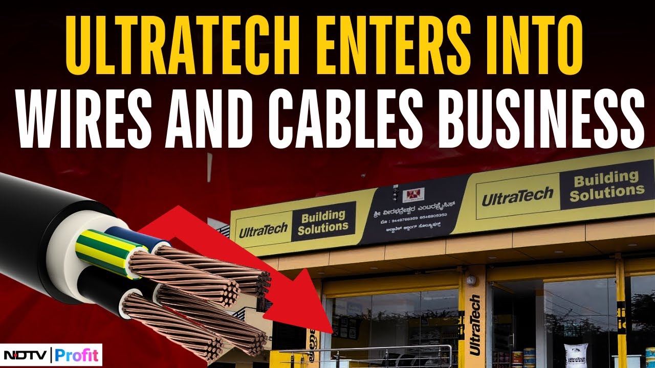 UltraTech Slips 4% In Trade Post The Cable & Wiring Business ...
