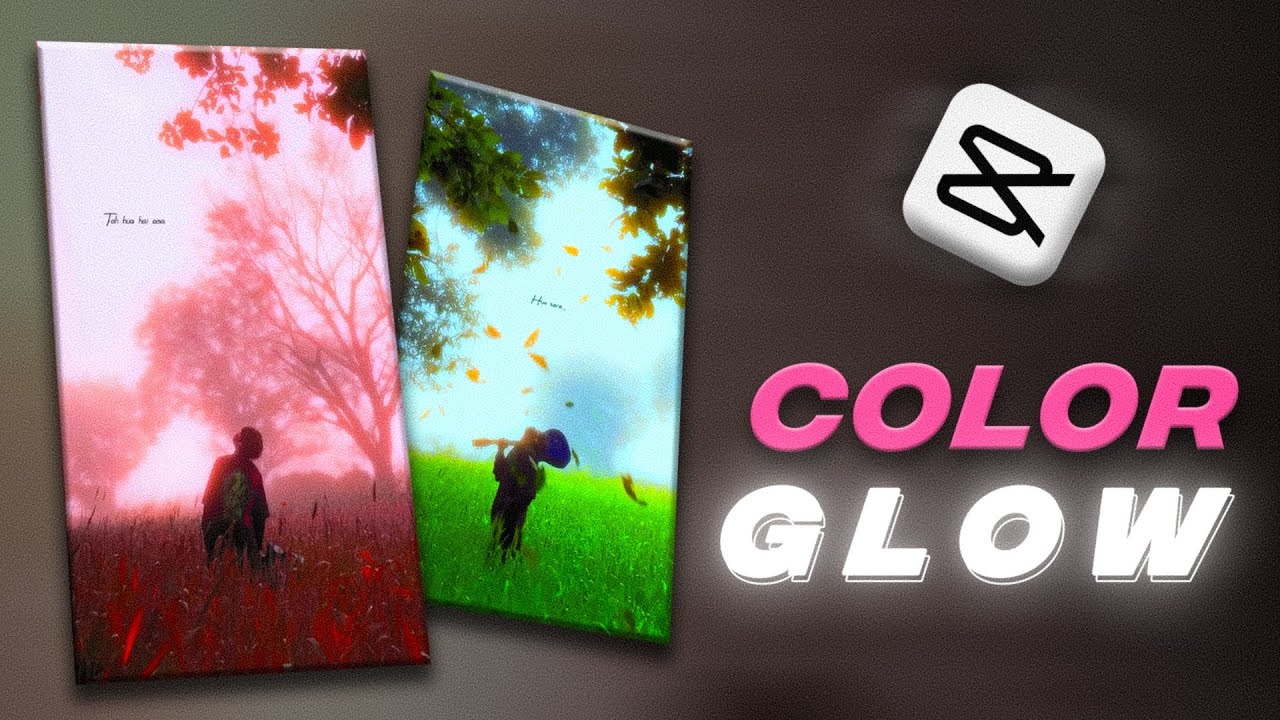 how to change glow color in capcut | Soft glow effect capcut | Glow ...