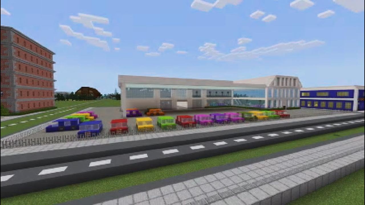 Minecraft car dealership - YouTube