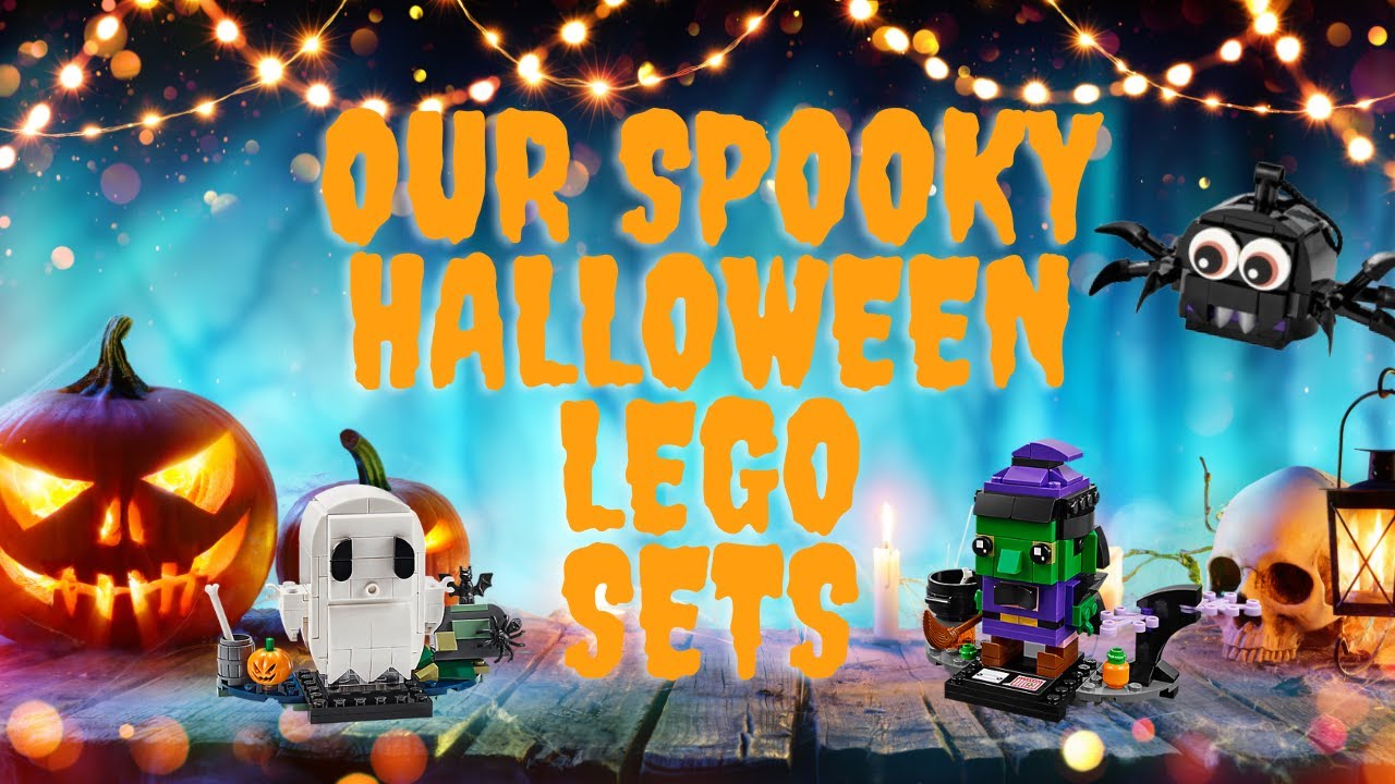 Our LEGO Halloween Sets 2021 Display - YouTube