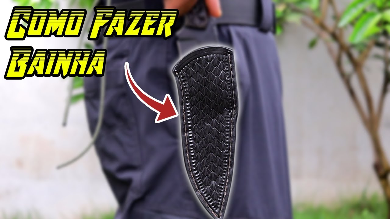 Como Fazer uma Bainha de Faca Ep.01 Ft. @rootsknives - YouTube