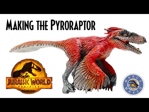 Making the PYRORAPTOR from Jurassic World Dominion - Sculpting and ...
