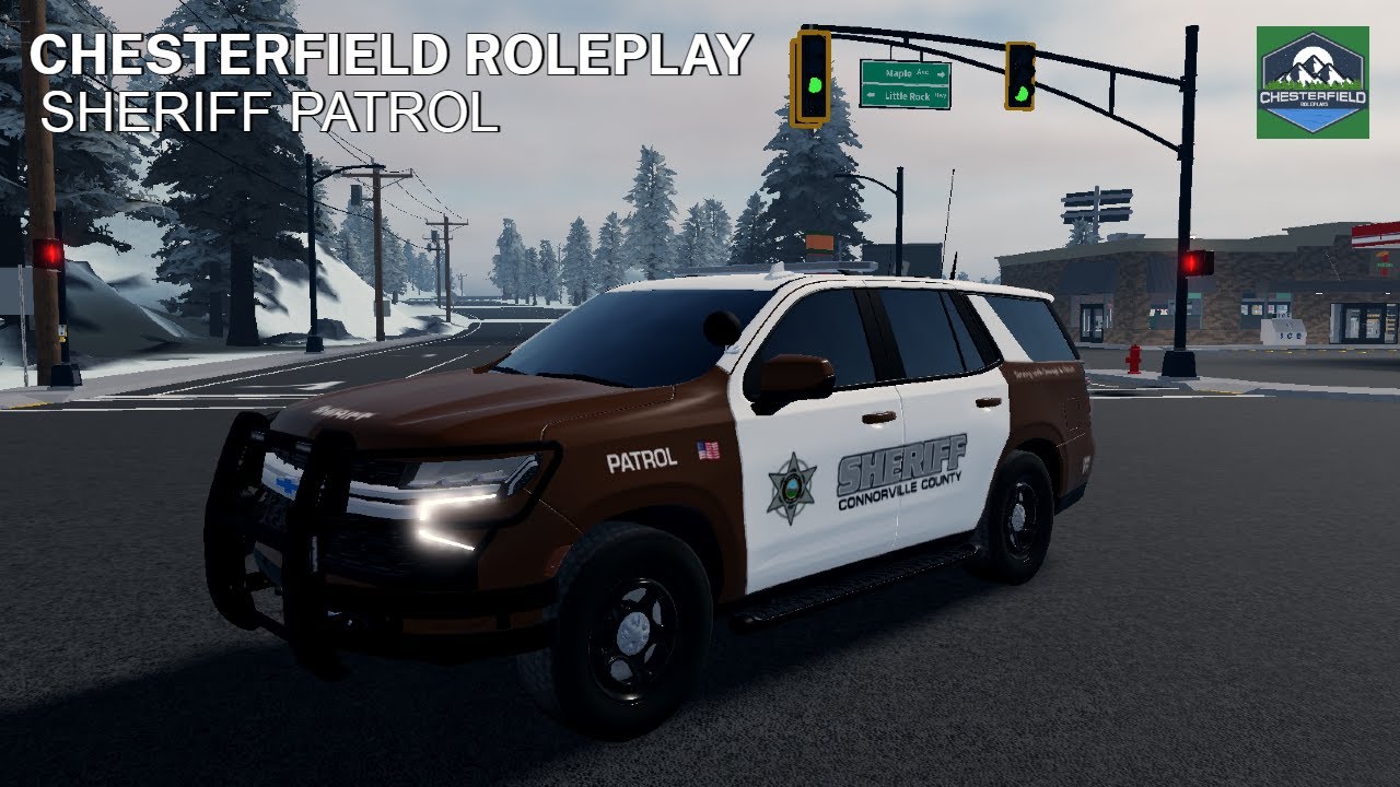 Sheriff Patrol | Roblox Maple County - YouTube