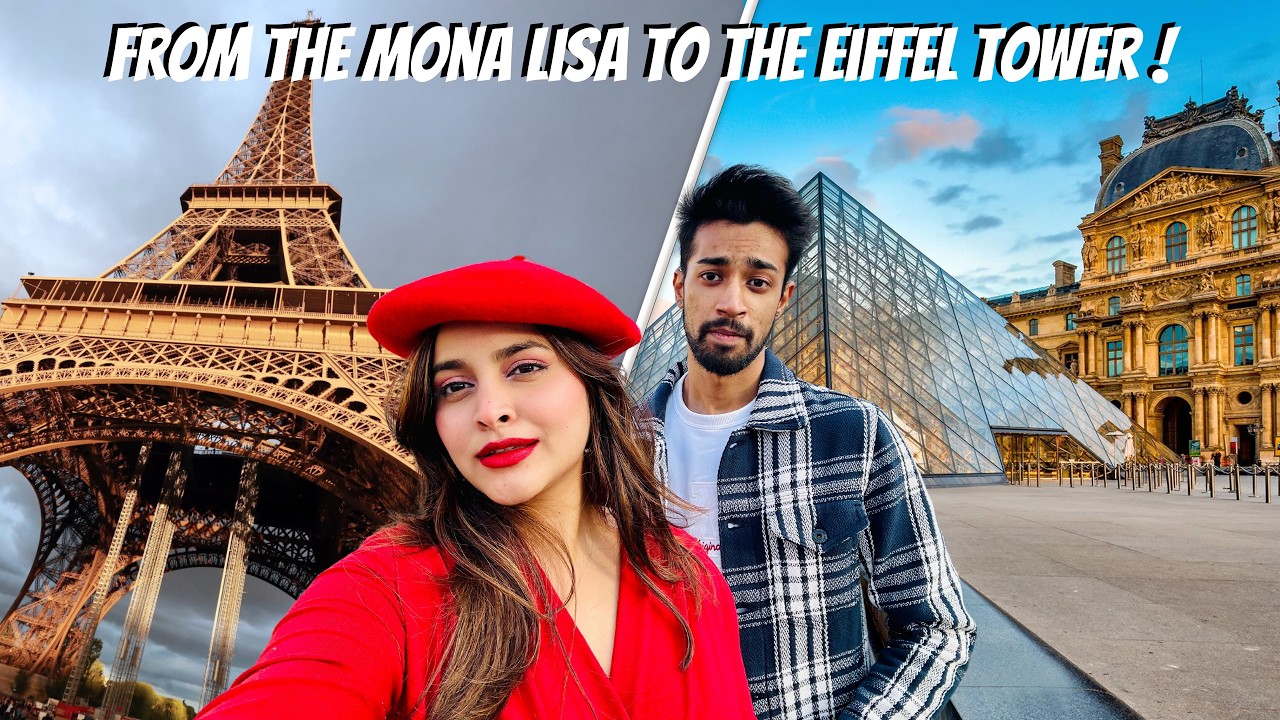 Paris Icons - Standing Before The Mona Lisa & Soaring Above Paris At ...