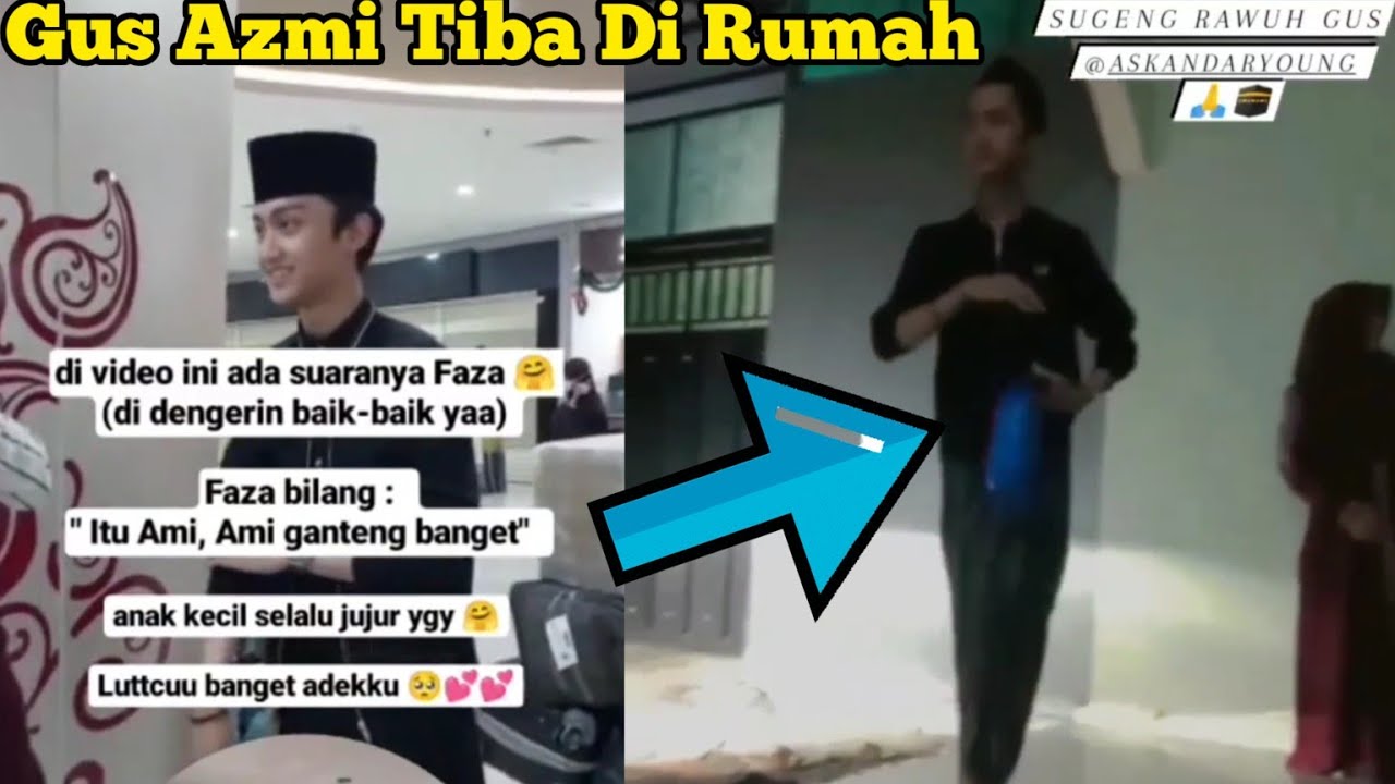 Perhatikan Video Ini.. Gus Azmi Di Bilang Ganteng Sama Adek Kecil Ini 😄 ...