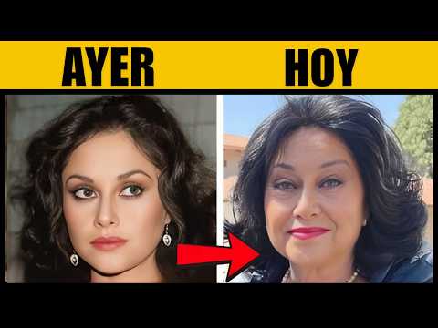 50 Actrices MEXICANAS MÁS HERMOSAS de Los Años 70  Ayer vs Hoy