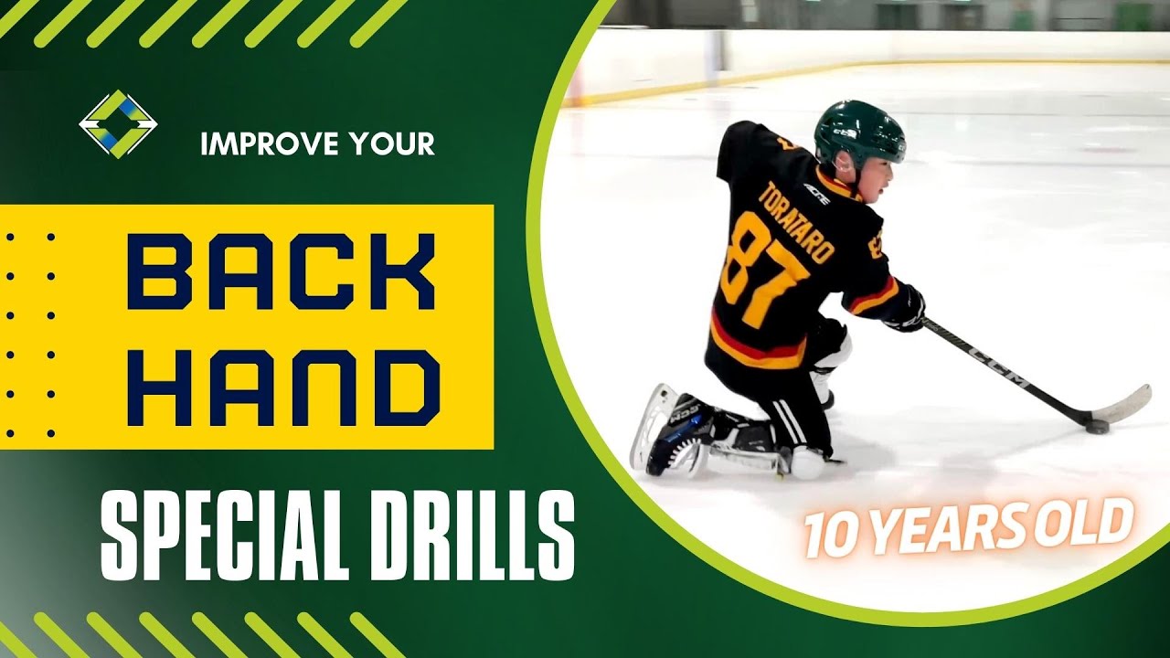 Hockey Backhand Special Drills for Kids - YouTube