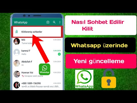 Nasıl Kilitlenir - WhatsApp'ta Sohbetin Kilidini Aç (2024)l WhatsApp Sohbet Kilidi l