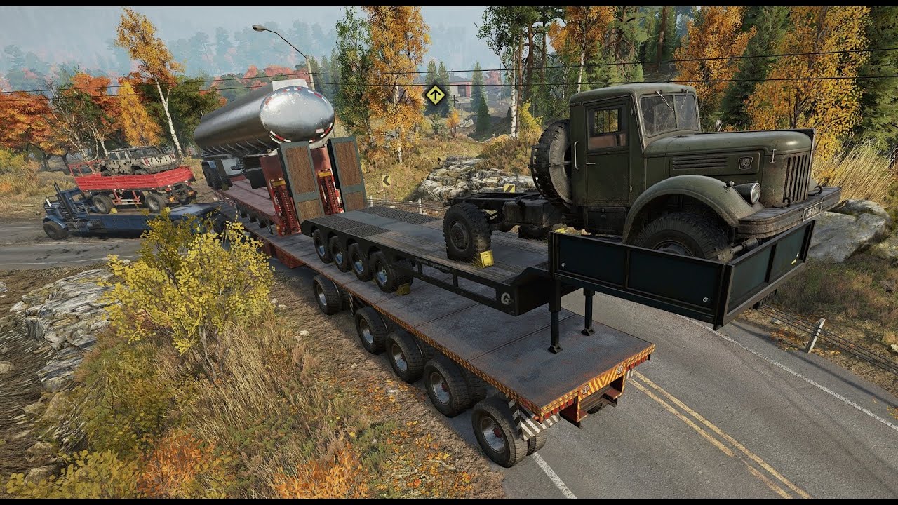 SnowRunner / Vaya Viajecito Completo ! Carga Inestable ! / 2023 HDR10 ...