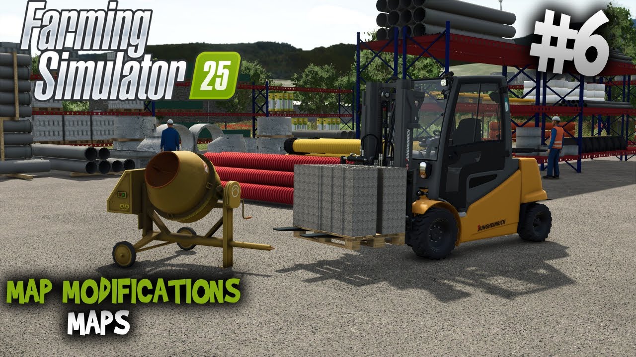 Create objects for public works 🛠️ FS25 👨‍💻 Learning Cap 06 👨‍💻 - YouTube