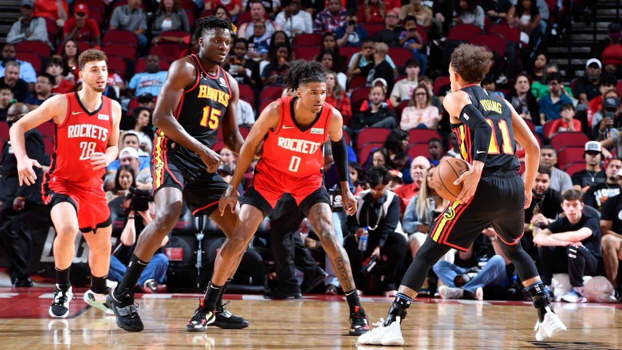 Atlanta Hawks vs Houston Rockets - Full Game Highlights | April 10 ...