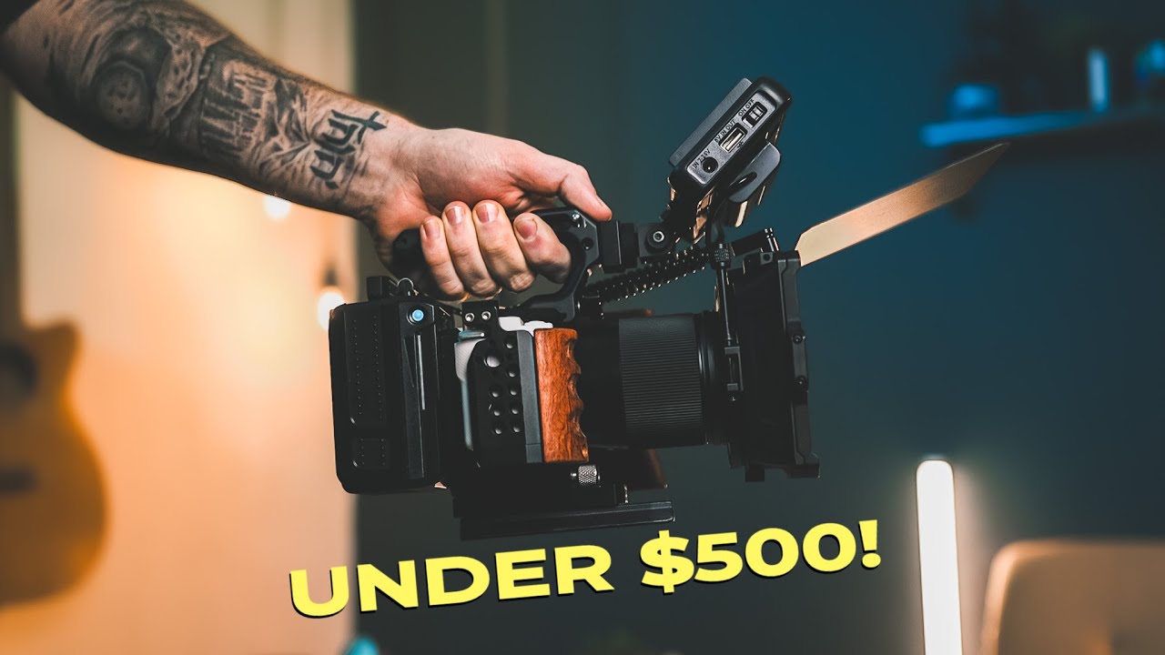 An AMAZING Cinema Rig for the Sony ZVE10 Under $500! - YouTube