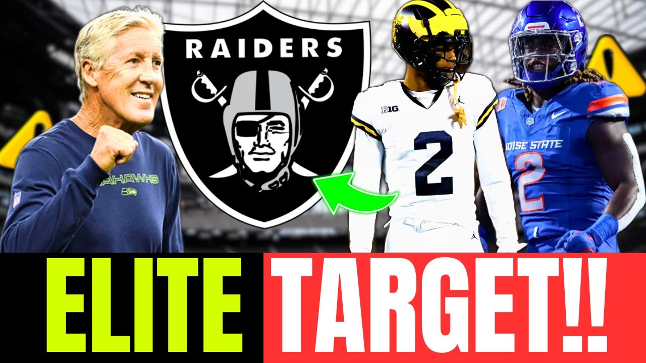 😱 WOW! RAIDERS TO DRAFT STAR RB?! MASSIVE CB MOVE PLANNED?! HIDDEN GEM ...