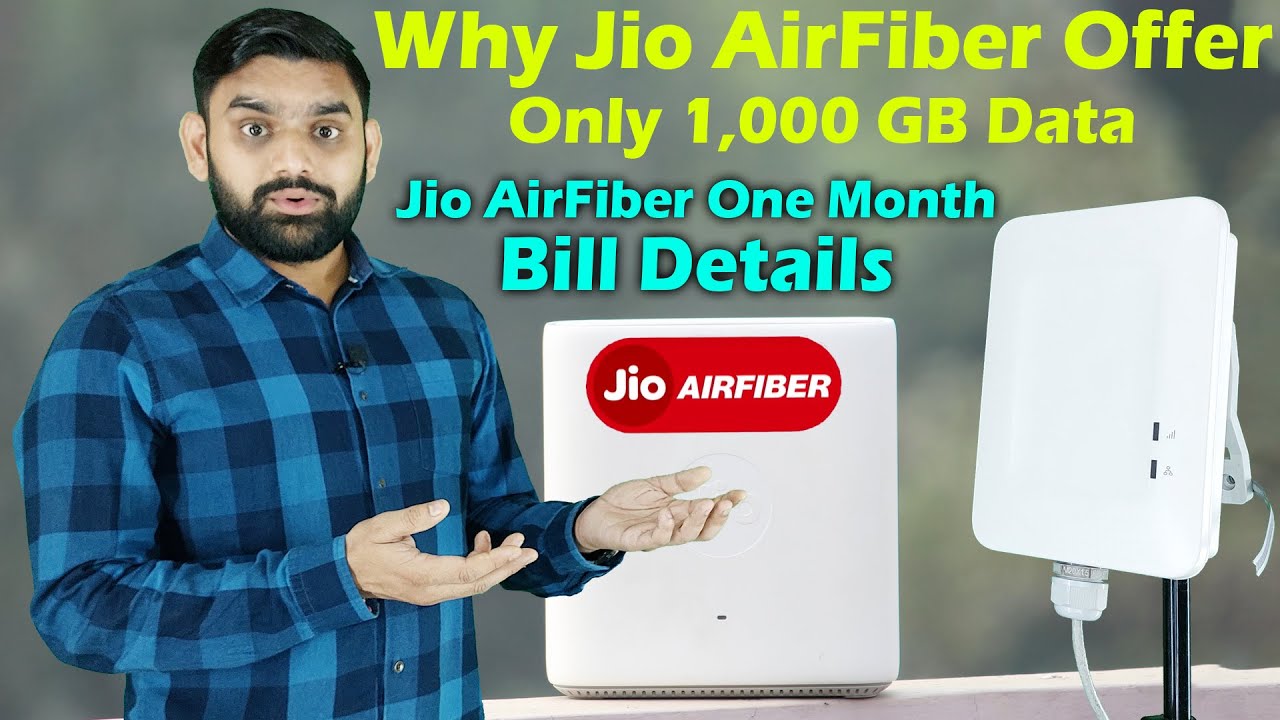 Why Jio AirFiber Offers Only 1000Gb Data & OTT Apps Subscription | Jio ...