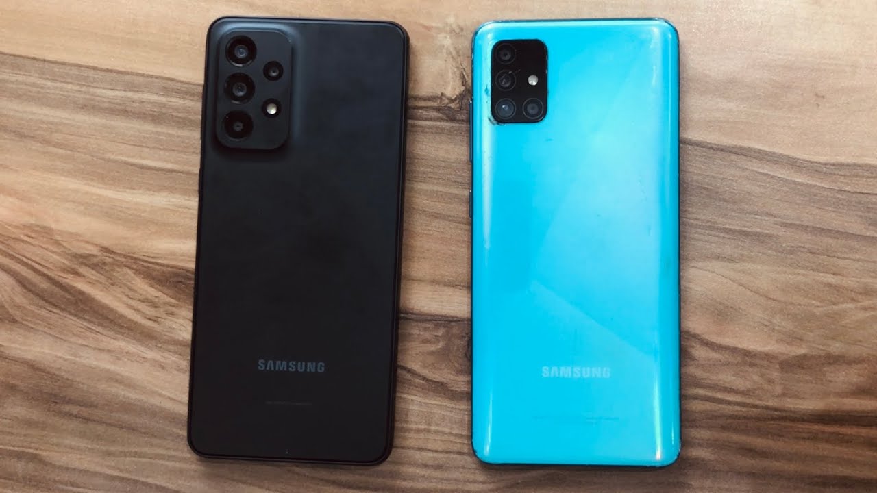 Samsung Galaxy A33 vs Samsung Galaxy A51 - YouTube