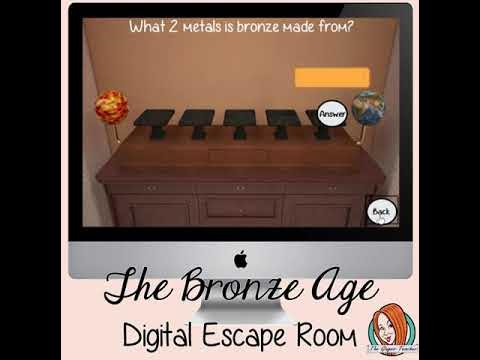 The Bronze Age Escape Room Boom Cards - YouTube