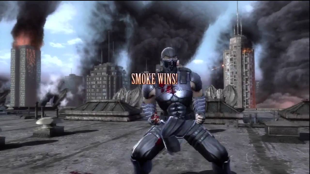 Smoke's X-ray Attack (Mortal Kombat 9) - YouTube