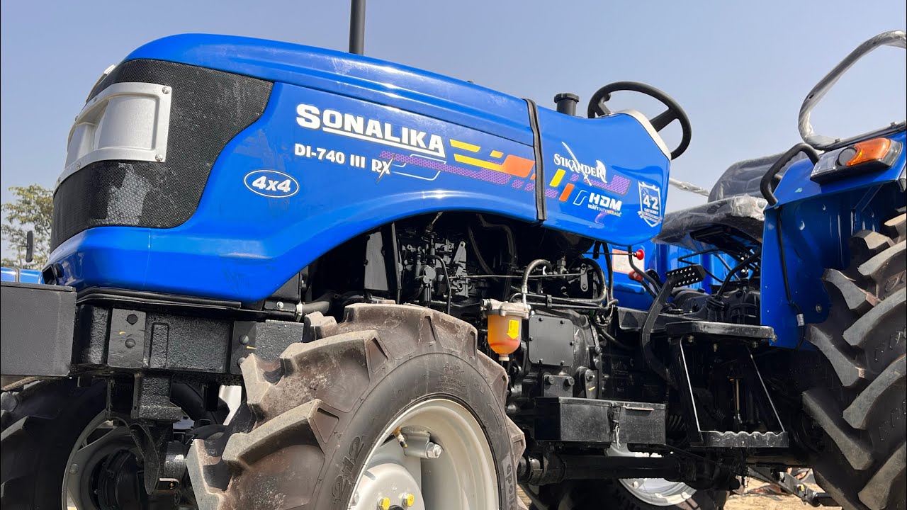 सोनालीका ने लौंच नया 4WD ट्रेक्टर Sonalika Di 740 III RX - 4WD - YouTube