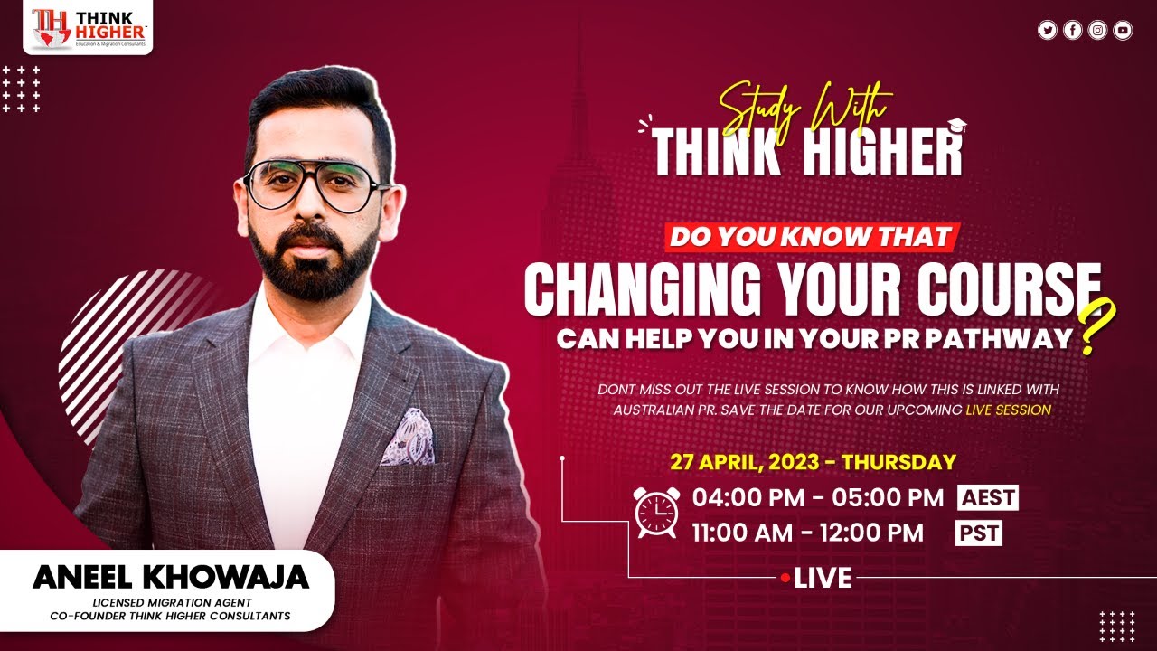 Live Session | How Changing Your Course Can Help You In Your PR Pathway ...