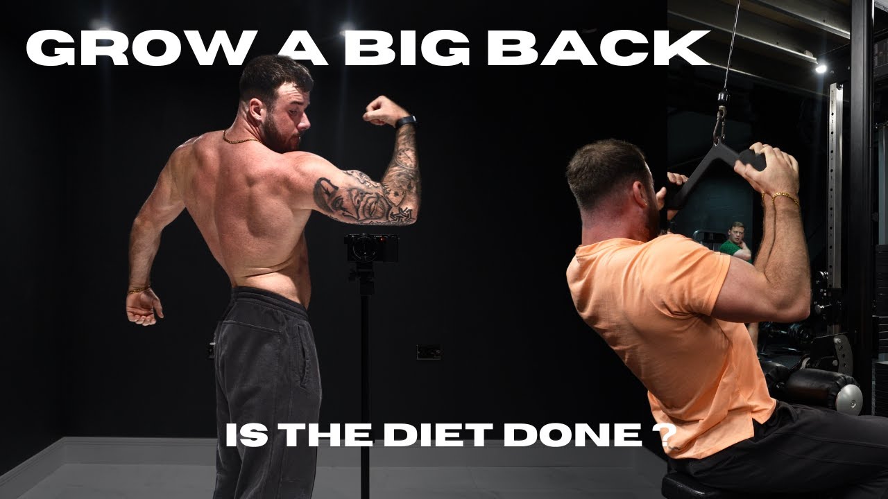 Back day Workout, Ending The Diet ? - YouTube